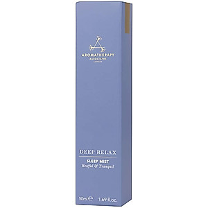 Aromatherapy Associates Deep Relax Sleep Mist. Body and Linen Spray for Restorative Sleep. Made with Vetivert, Chamomile and Sandalwood Essential Oils (1.69 fl oz)