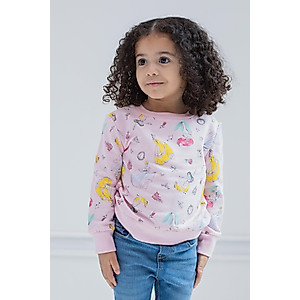 Disney Princess Mulan Cinderella Belle Toddler Girls Sweatshirt Mulan, Cinderella, Belle, Ariel 2T