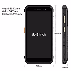 Ulefone Rugged Smartphones, Power Armor X11 Pro 8150mAh Battery, 8GB+64GB Android 12 Octa-core Rugged Phone, 16MP Rear Camera 5.45-inch Screen, Dual SIM 4G, IP68 Waterproof Unlocked Cell Phone