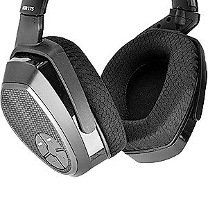 defean RS165 175 185 195 Upgrade Quality Ear Pads Replacement Ear Cushion Foam Compatible with Sennheiser HDR RS165,RS175, RS185,RS195 RF Wireless Headphone,Added Thicknes(Breathable Fabric)