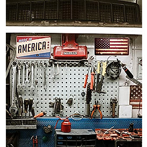 ERLOOD Made in America Retro Metal Vintage Tin Sign 12 x 8