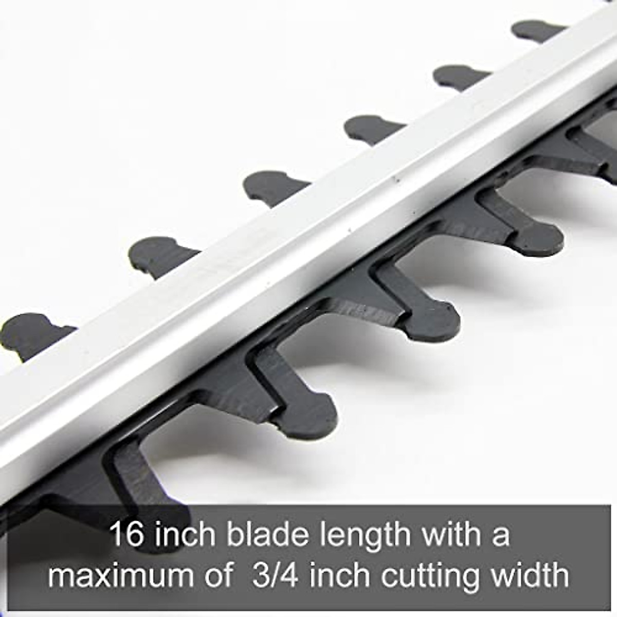 EQUIPMAXX Long Reach 2 in 1 Electric (Corded) Pole Hedge Trimmer & Chainsaw, Telescopic Extension Pole Tool for Garden Pruning and Branch Cutting (Extends to 7 1/2 Feet)