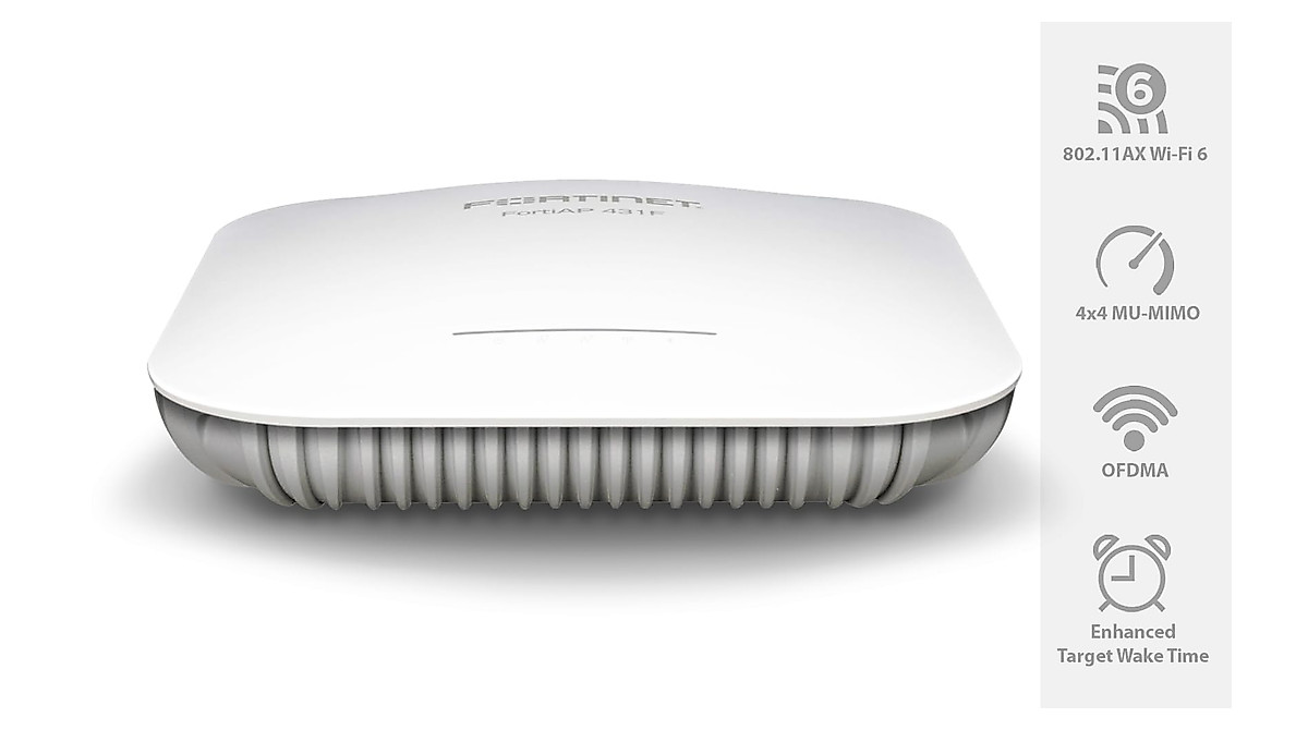 Fortinet FortiAP 431F Wi-Fi 6 Access Point | Fast Indoor Wireless