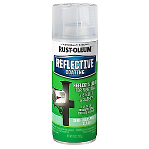Rust-Oleum 214944 Specialty Reflective Spray, Clear, 10 Fl Oz