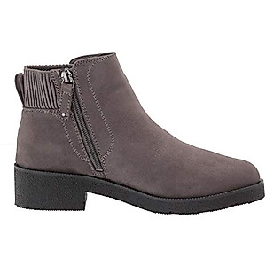 Dr. Scholl's Shoes Women's Trix Ankle Boot, Grey, 8.5