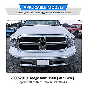 Wsays Ram Tow Hooks Compatible with 2009-2019 Dodge Ram 1500 Replace OEM 82210967 68196982AA