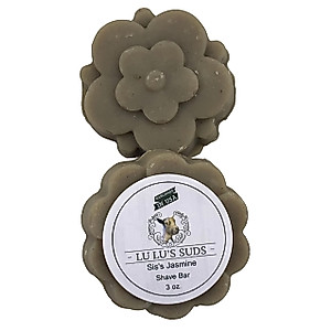 Sis's Jasmine Shave Bar 3 oz.