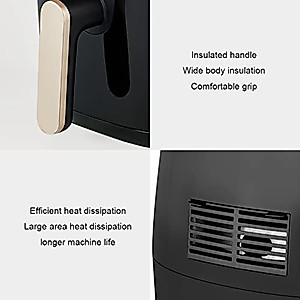 Air fryer integrated household oven multi-function large-capacity fryer automatic fryer-free French fries electric fryer (Black 26 * 29 * 32cm) (Black 26 * 29 * 32cm) (Black 26 * 29 * 32cm)