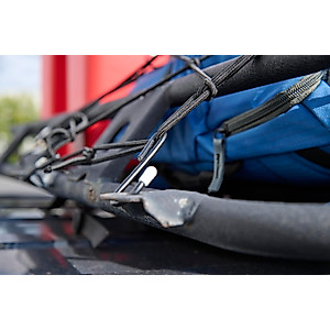 Keeper 06144 ATV Cargo Net, 15" x 30" with 10 Hooks,Black