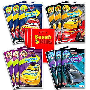 Bundle of 12 Disney Pixar Cars 3 Grab and Go Play Packs