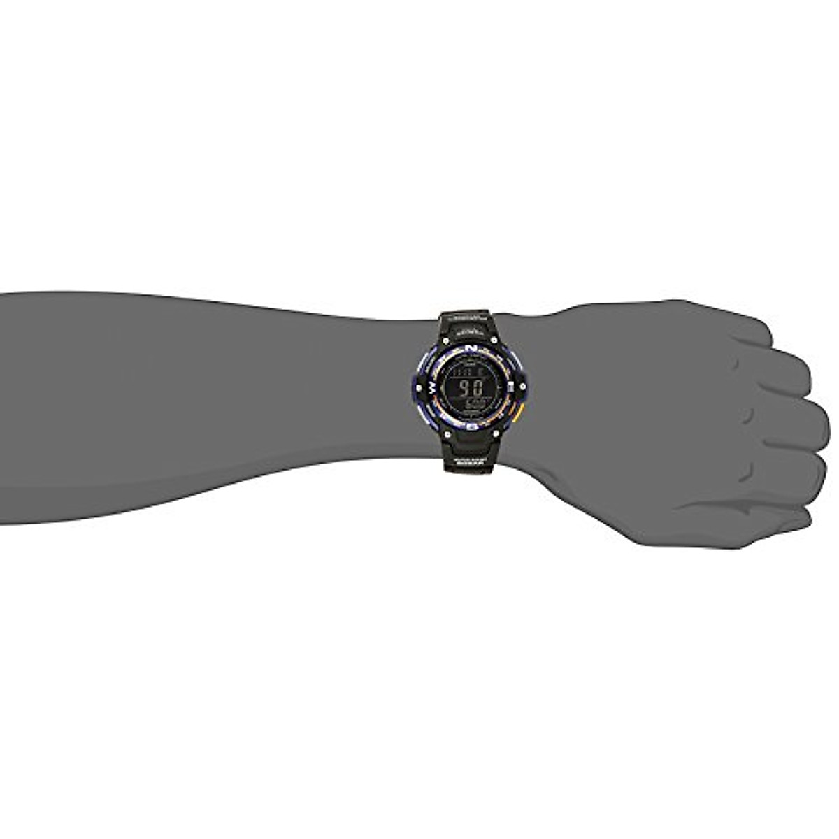 Casio Men's SGW-100-2BCF Twin Sensor Digital Display Quartz Black Watch