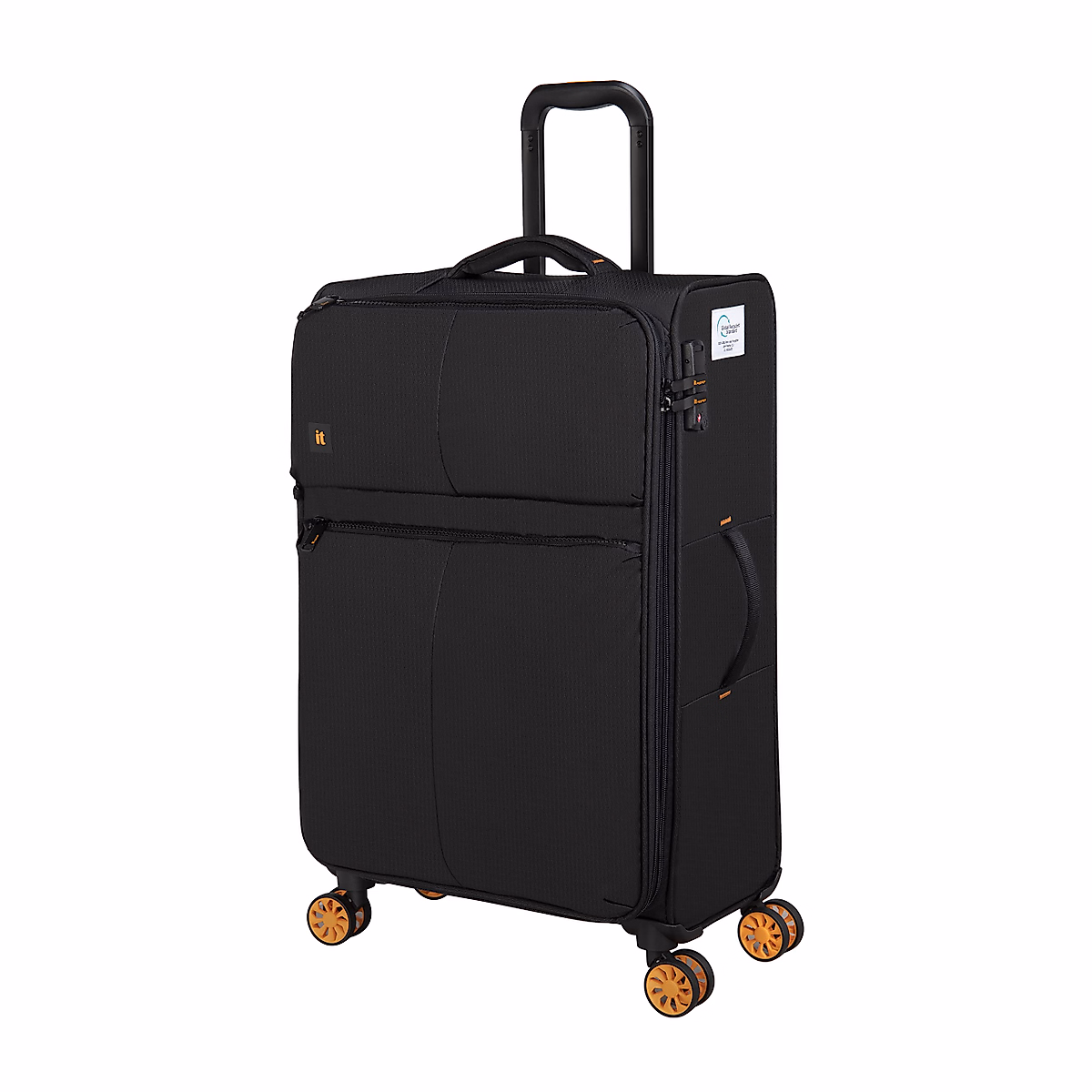 it luggage Lykke 28" Softside Checked 8 Wheel Spinner, Black