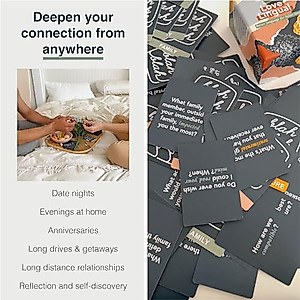 FLUYTCO Love Lingual Couples Card Game for Adults | Fun Couples Games for Date Night, an Intimacy Card Game for Married Couples, & Marriage Game for Couples to Reconnect Plus Fun Questions for Dates