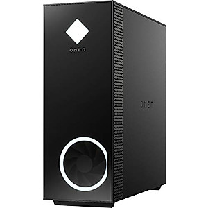 OMEN 30L Gaming Desktop Gamer Tower, GeForce RTX 3060 Ti 8GB Graphics, AMD 8-Core Ryzen 7 5800X Beat i7-10700F (64GB DDR4 RAM| 2TB PCIe SSD| 2TB HDD) WiFi Bluetooth 750 Watts Windows 10, JTD Mouse Pad