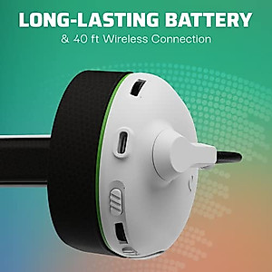 PDP AIRLITE Pro Wireless Headset with Mic for Xbox Series X|S, Xbox One, Windows 10/11 - White