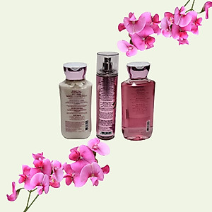Bath and Body Works Sweet Pea Set, Body Lotion, Shower Gel and Fragrance Mist, Full Size