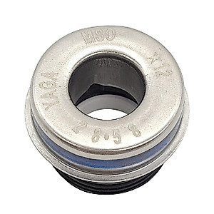 Yeesonda Water Pump Mechanical Seal Kits 28mm/1.1in Replaces for Yamaha Kawasaki & Honda11H-12438-10-00 11H-12438-00