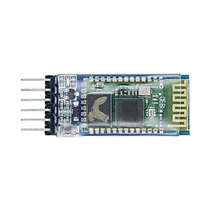 2-Pack HC-05 Board,Aideepen HC05 Pass-Through Module Slave and Master 6 Pin Serial Communication
