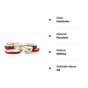 Lenox 893494 Holiday Luna Nesting Dinnerware Set