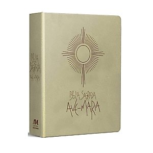 Bíblia Sagrada - Capa Eucaristia Encadernação de couro