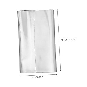 OSOLADY Sheet Electrode Material Anode for Zinc Plating Analysis Test Experimental Supply Experiment Supplies Zinc Electrode Strips Experiment Anode Chemistry Experimental Tool Silver