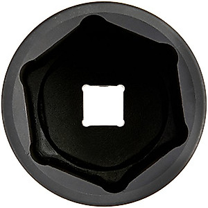 SUNEX TOOLS 5112 1" Drive Standard 6 Point Impact Socket 3-1/2"