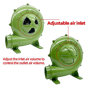 110V 250W US Style Electric Blacksmith Forge Blower Blacksmithing Coal Forge Fan air Blower Tools with 230CFM