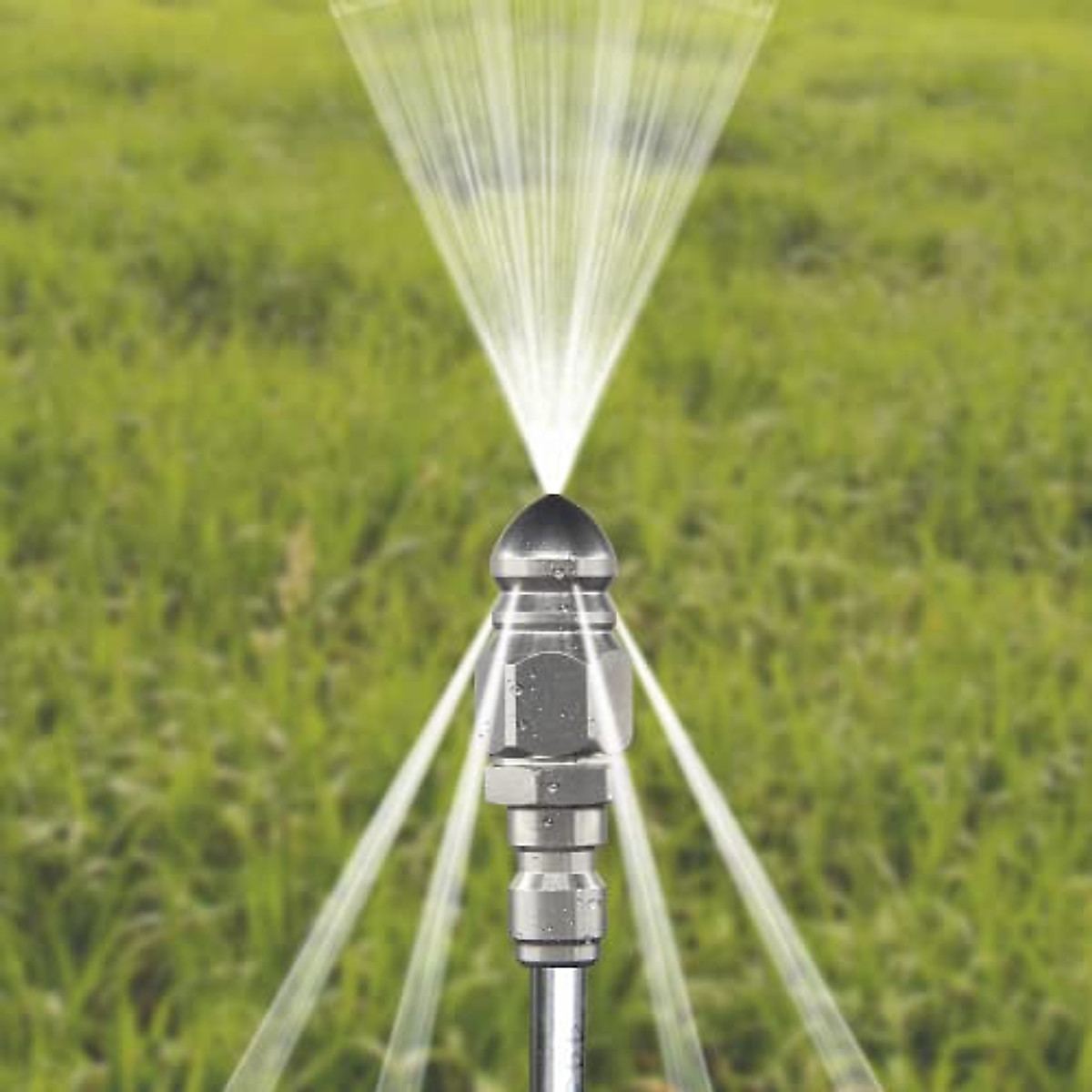 MILLIE MORIN Pressure Washer Sewer Jetter Nozzle,Otating Nozzle and Corner Jet