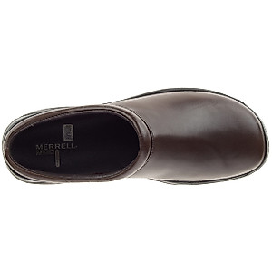 Merrell Men's Encore Gust Slip-On Shoe,Smooth Bug Brown Leather,10.5 M US