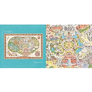 Maps of the Disney Parks: Charting 60 Years from California to Shanghai (Disney Editions Deluxe)