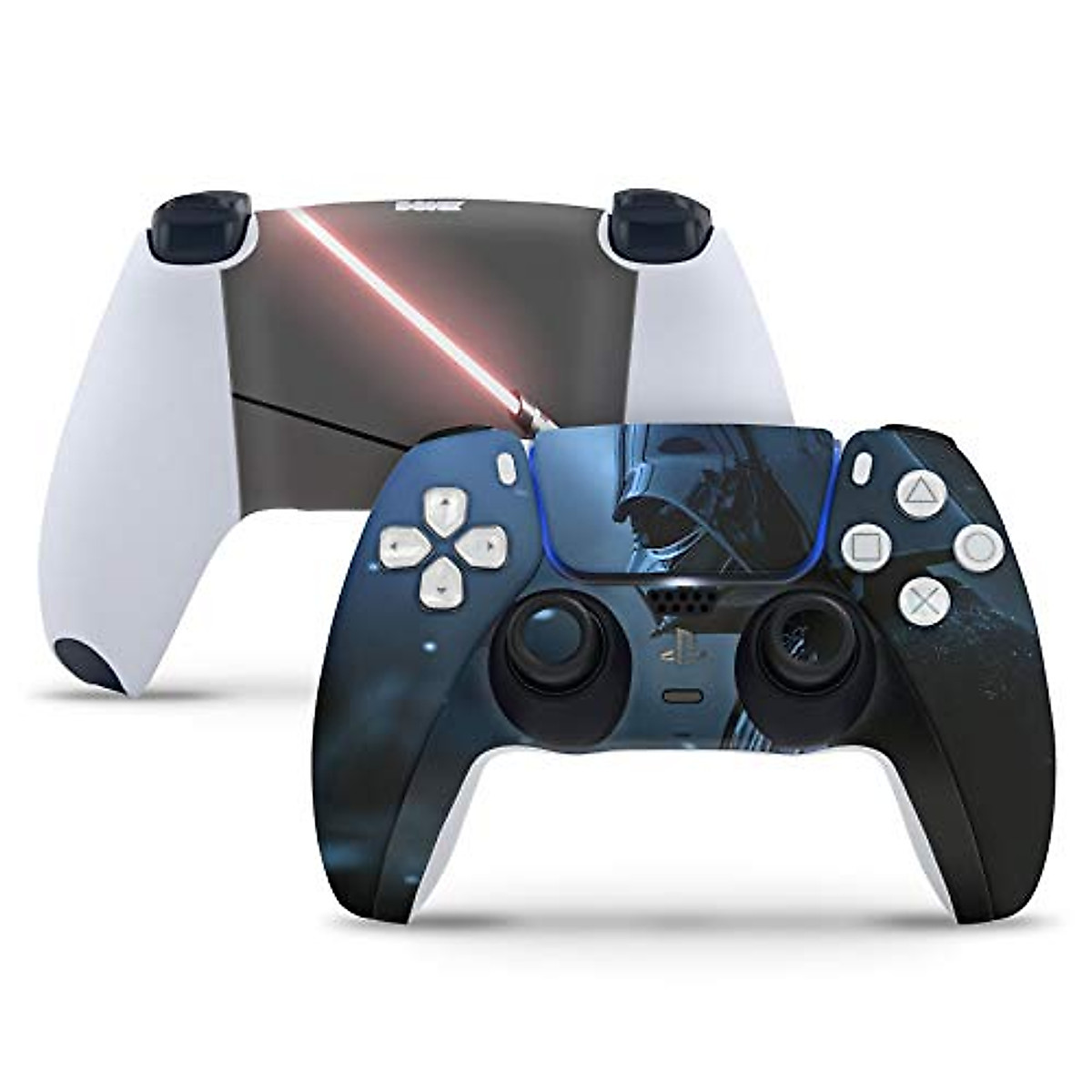 PS5 Disk Console Vader from Starwars Skin Decal Vinal Sticker + 2 Controller Skins Set