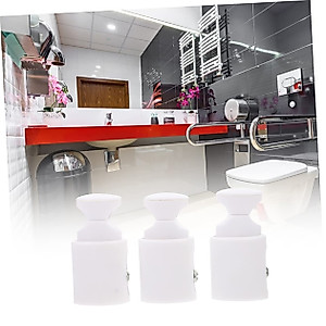 PRETYZOOM 3pcs Radiator Hook Heated Hanger Kitchen Towel Holder Radiator Tubular Hooks Towel Rail for Horizontal Radiator Towel Hangers Hooks Heated Towel Rack Radiator Towel Plastic White