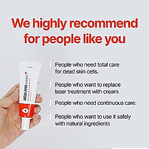 ORGANIC FOREVER Mediorga Medi AHA Cream 25ml/0.84fl.oz - Allantoin, Ceramide, Shea Butter, exfoliation, simple home care, removing small wart, milium, verruca plana Cream