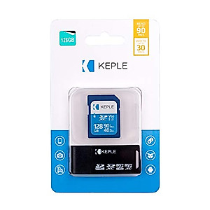 128GB SD Memory Card with USB Reader Adapter Compatible with Nikon COOLPIX S6900 S7000 S9900 S33 S32 S31 S01 S02 S6800, SLR L26 L810 L610 L820 L28, W100 W300 B600 A100 A300 A900 A1000 Digital Camera