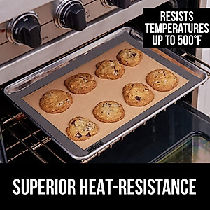 Gorilla Grip Cutting Board Set of 3 and Silicone Baking Mats, 2 Pack, Both in Gray Color, Cutting Boards are Reversible, Baking Mats are Quarter Sheet Size, 2 Item Bundle