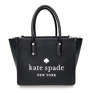 Kate Spade New York Pebbled Leather Small Tote bag (Black)
