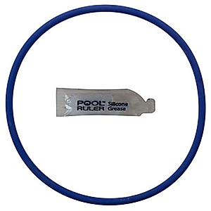 Pool Ruler CLX200K O-Ring (Chlorine Resistant VITON) + Lubricant for Hayward CL200 & CL220 Pool Chlorinator Chemical Feeder Lid