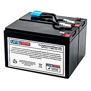 New Battery Pack for APC Smart UPS C 1000VA LCD SMC1000 Compatible Replacement by UPSBatteryCenter