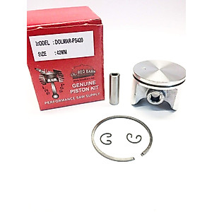 Piston Kit Fits Dolmar PS420, Makita EA4300F Chainsaws 42mm Two Day Standard Shipping To All 50 States!
