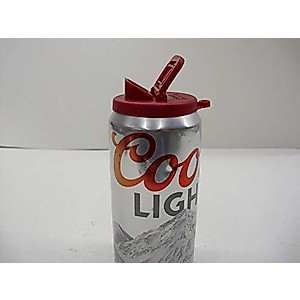 Beverage Buddee Can Cover - Best Can Cover For Standard Size Soda/Beer/Energy Drink Cans - Made In The USA - BPA-PCB Free - 4 pack (Red)