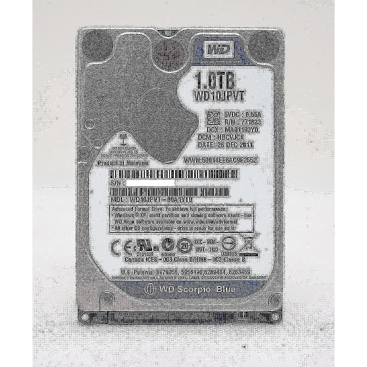 Western Digital 1TB 2.5" PlayStation 3 / PlayStation 4 Hard Drive (PS3 Fat, PS3 Slim, PS3 Super Slim, PS4, Notebook, Laptop) 1 Year Storite Warranty