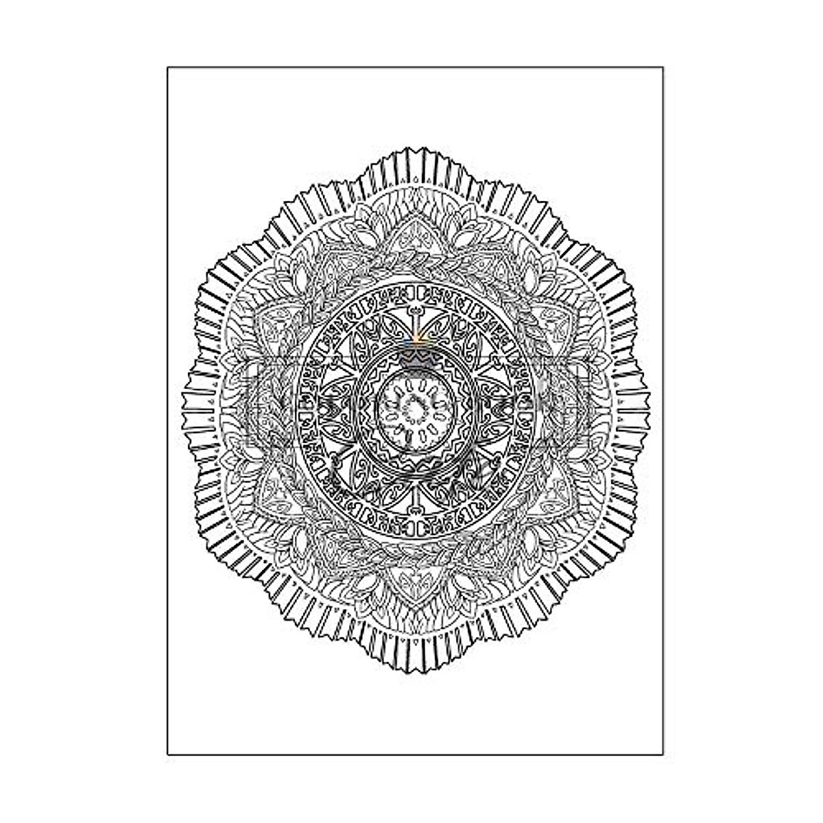125 Mandalas: An Adult Coloring Book Featuring 125 of the World’s Most Beautiful Mandalas for Stress Relief and Relaxation (Mandala Coloring Books)