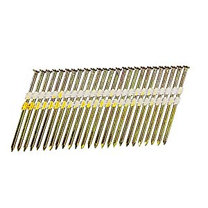 BHTOP 3 Inch Framing Nails, 21 Degree Bright Smooth Shank Plastic Collated Nails for Framing Nailer, 3 x .131,(1000 per Box)