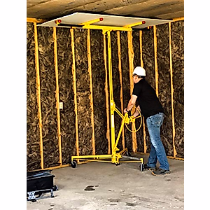 Telpro Inc. 138-2 Panellift Drywall Lift, Yellow
