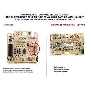 GLOB PRO SOLUTIONS 3390537R 3020655 8558178 8558178R W10476828 CKD5319 Control Board