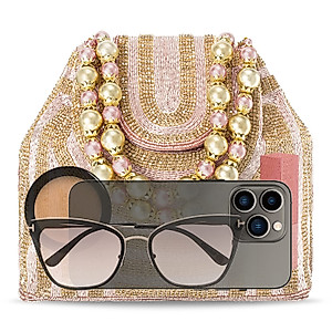 Aheli Potli Bags Gift for Women Evening Bag Clutch Ethnic Bride Purse with Drawstring