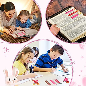 72 Pcs Valentine Animals Bookmark Rulers Party Favor Pack with Valentine's Themed Prints Cartoon Animals Book Marks Valentines Book Marks for Valentines Party Decoration Classroom Rewards and Present