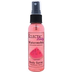 Watermelon Body Spray, Body Mist for Women with Clean, Light & Gentle Fragrance, Long Lasting Perfume with Comforting Scent for Men & Women, Cologne with Soft, Subtle Aroma For Daily Use