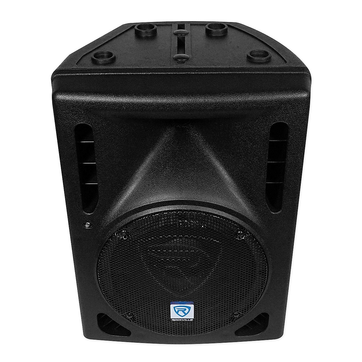 Rockville RPG8BT V2 8" Powered 400W DJ PA Speaker Bluetooth/Wireless/Remote/EQ, Black