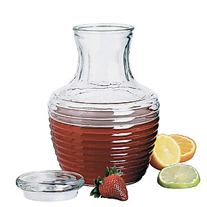 Anchor Hocking Chiller Glass Pitcher with Lid, 64-Ounce